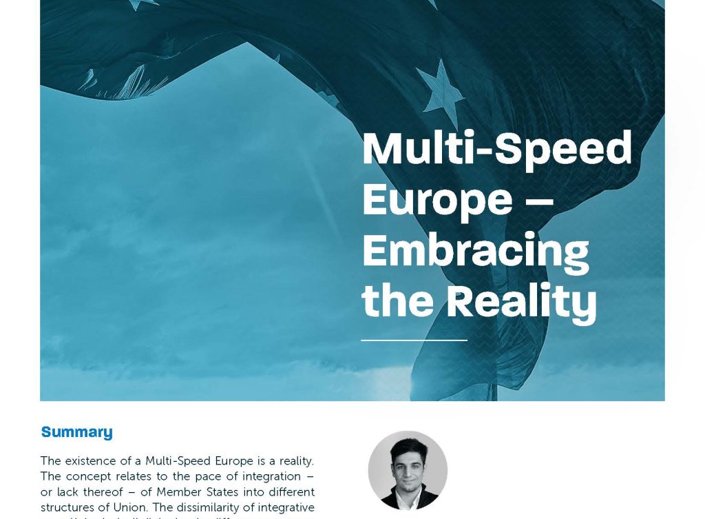 [ELF Briefing] Multi-Speed Europe – Embracing the Reality - The ...