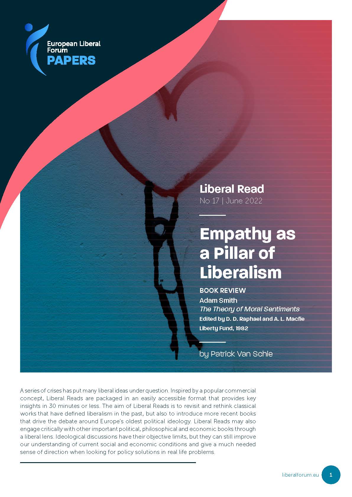 Liberal Read No 17: Empathy as a Pillar of Liberalism - The European ...