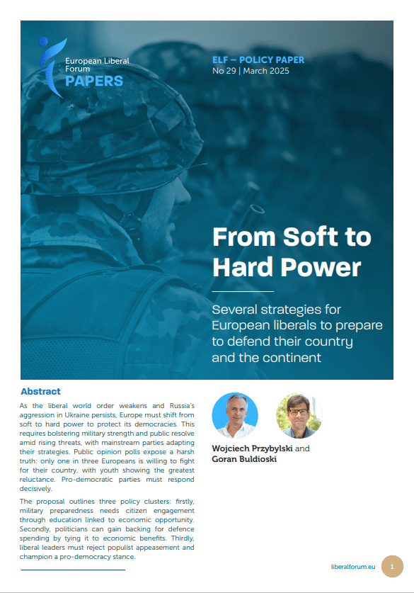 From Soft to Hard Power - The European Liberal Forum
